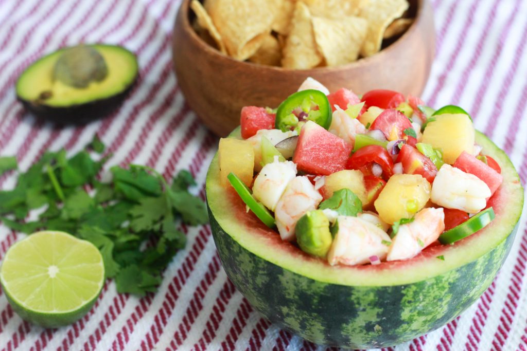 Watermelon Shrimp Ceviche + Exciting Announcement | Salt & Light ...